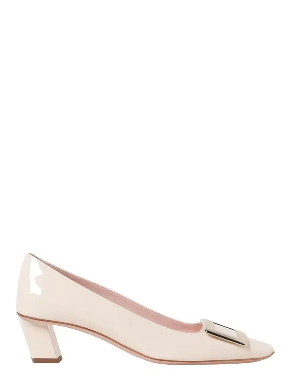 ROGER VIVIER Buckled Court Shoes - Beige