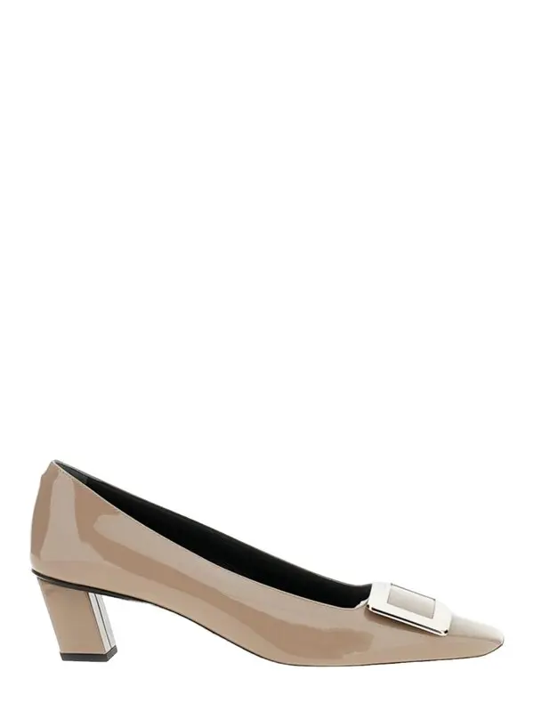 ROGER VIVIER Buckled Court Shoes - Grey