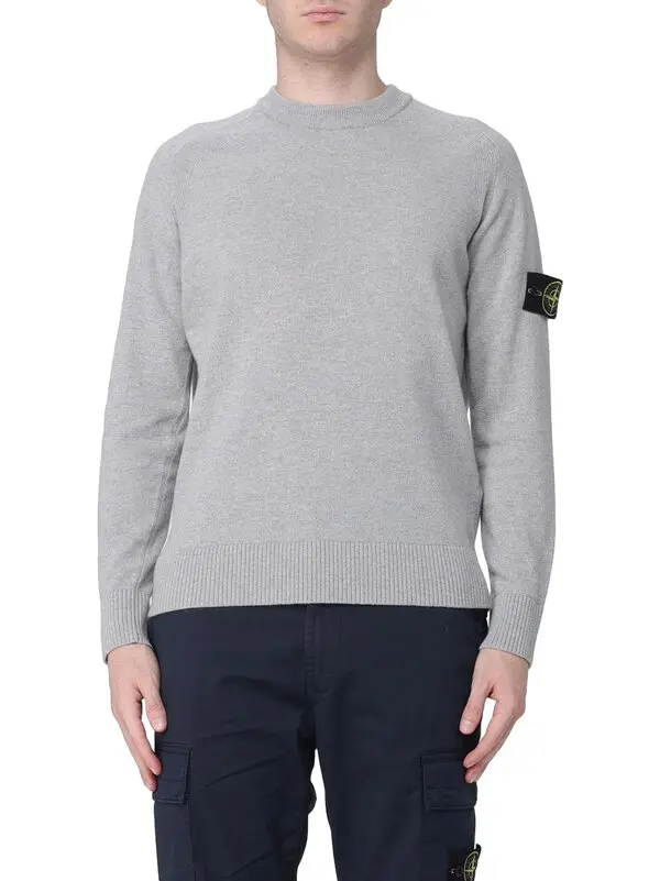 Stone Island Crew Neck Pullover - Grey