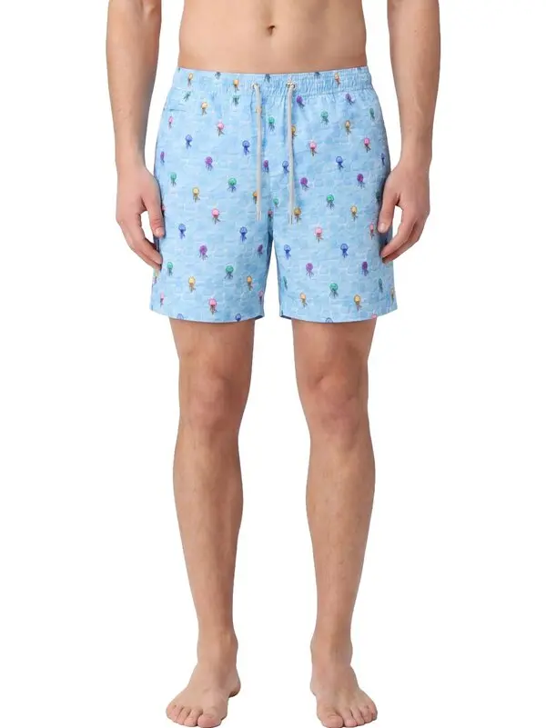 MC2 SAINT BARTH Nylon Printed Swim Shorts - Fa01
