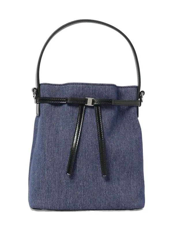 FERRAGAMO Mini Bucket Bag - Denim