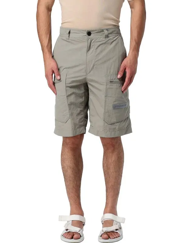 PARAJUMPERS Cargo Shorts In Technical Fabric - Grey