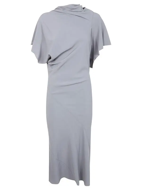 Rick Owens Draped Maxi Dress - Sky