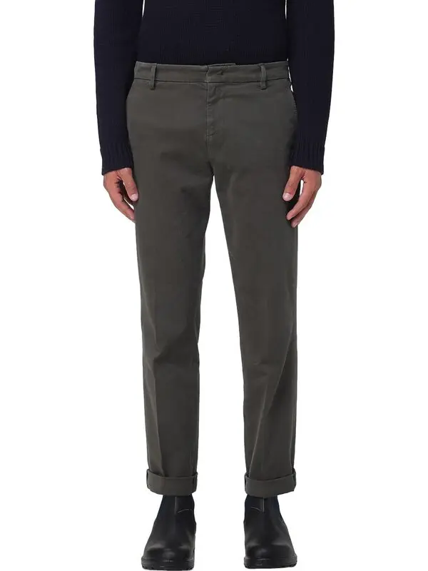DONDUP Tailored Trousers - Burnt