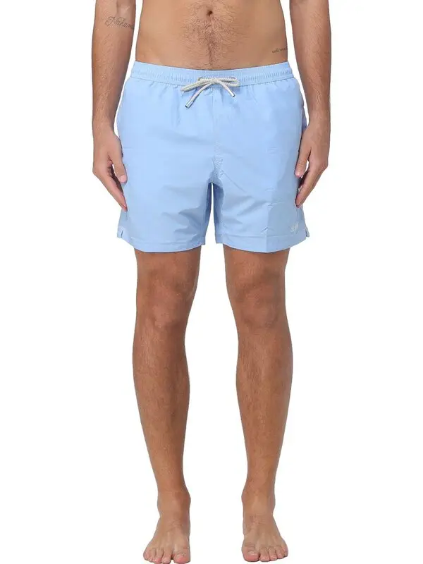 MC2 SAINT BARTH Checked Nylon Swim Shorts - Dust