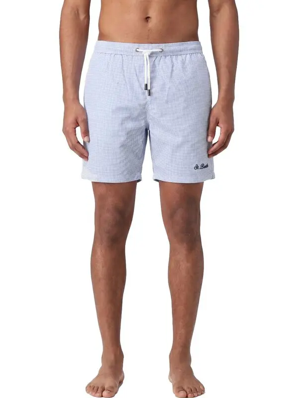 MC2 SAINT BARTH Checked Nylon Swim Shorts - Fa01