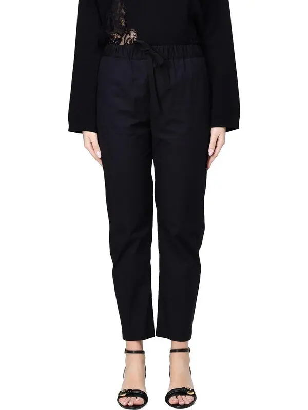 SEMICOUTURE Tailored Trousers - Black