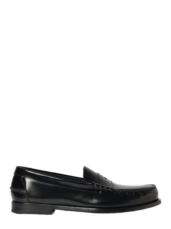 Church's Brushed Leather Loafers - Black
