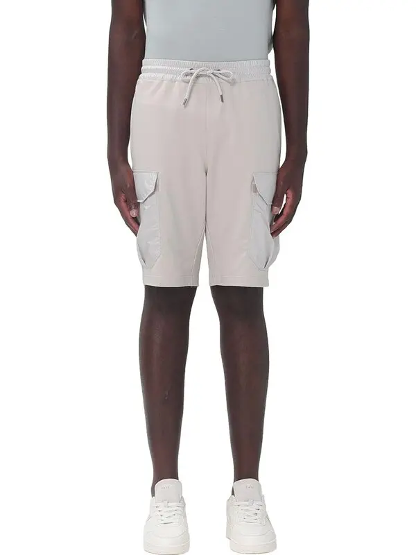 PARAJUMPERS Cotton Blend Cargo Shorts - Grey