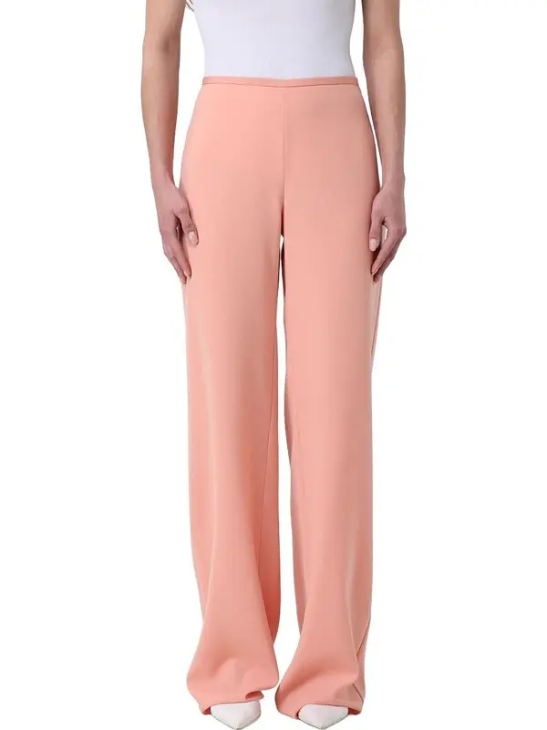 Emporio Armani Wide Leg Trousers - Peach