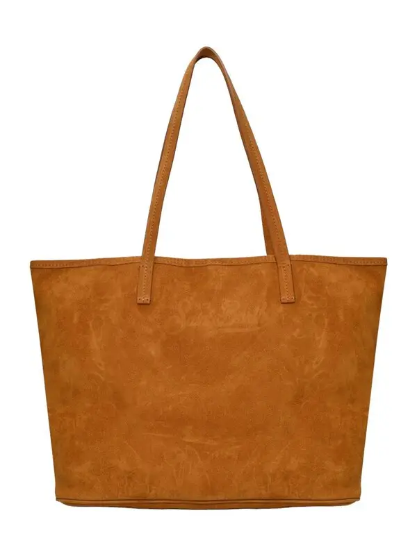 MC2 SAINT BARTH City Suede Shoulder Bag - Camel