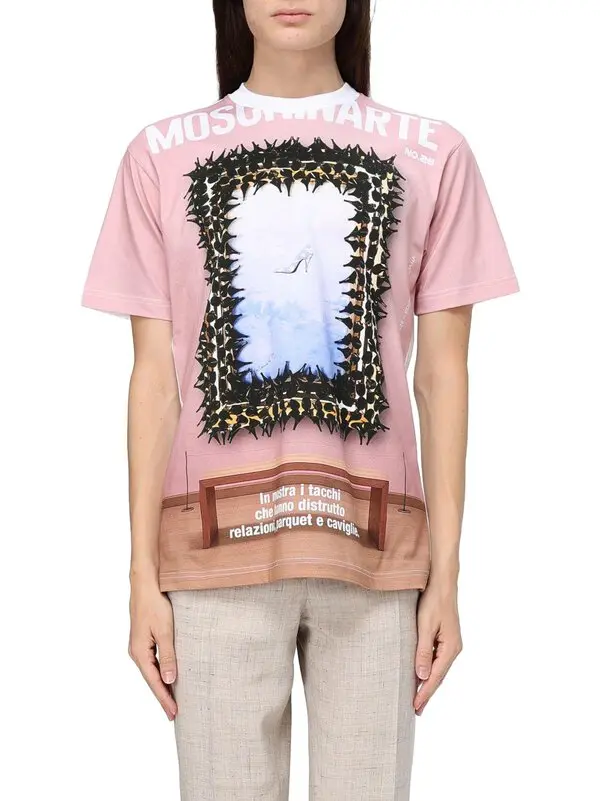 Moschino Graphic Print T-shirt - Multicolor