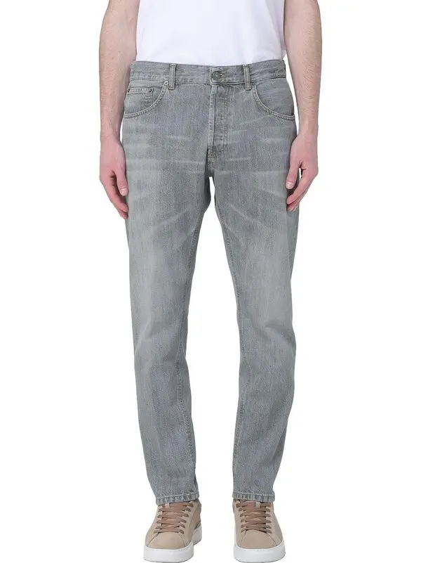 DONDUP Slim Fit Cotton Denim Jeans - Blue