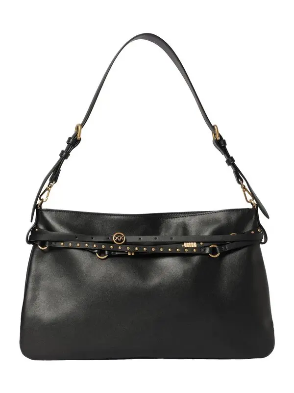 Pinko Leather Belt Bag - Black