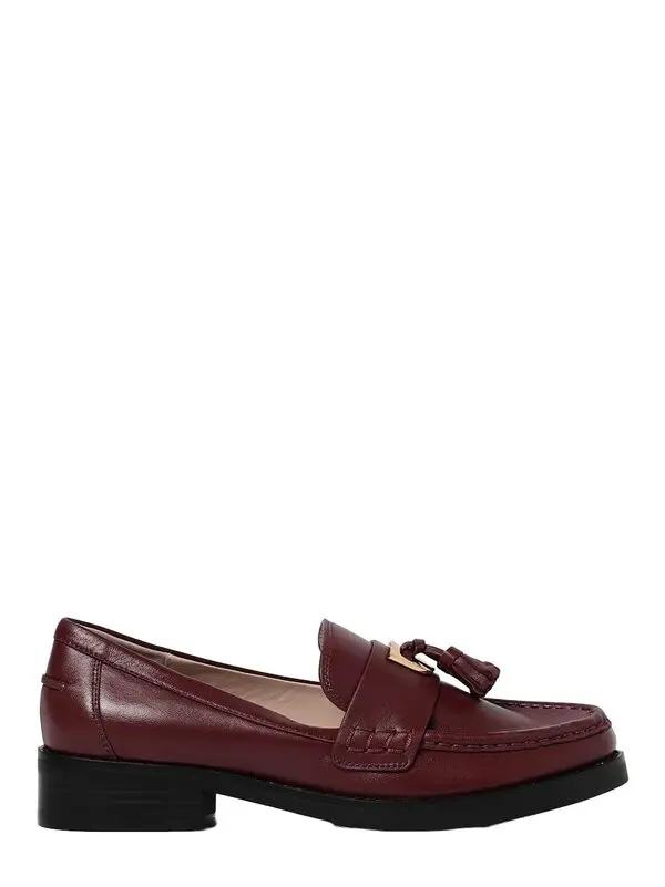 COCCINELLE Loafers With Tassel Detail - Red