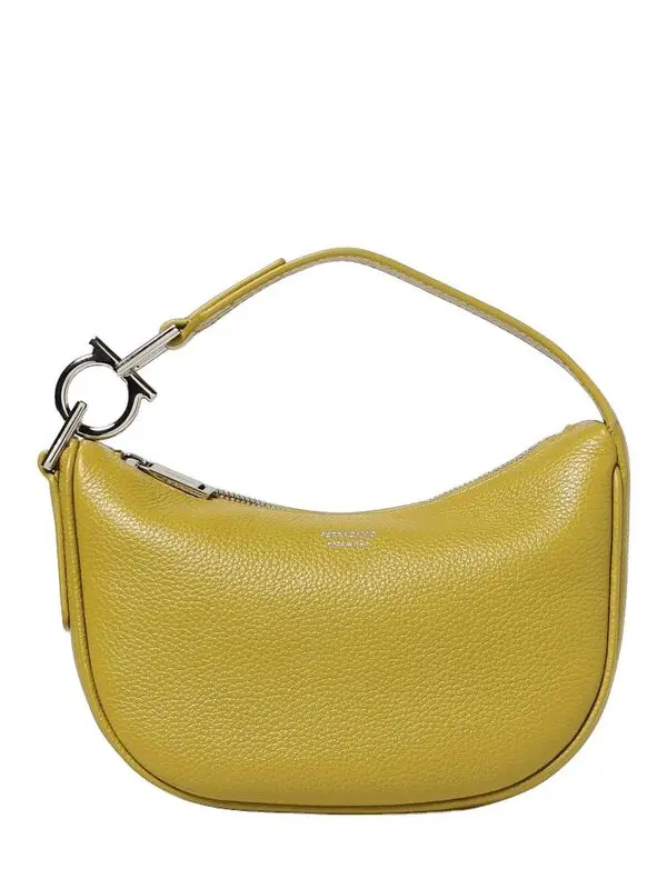 FERRAGAMO Gancini Mini Bag - Lime