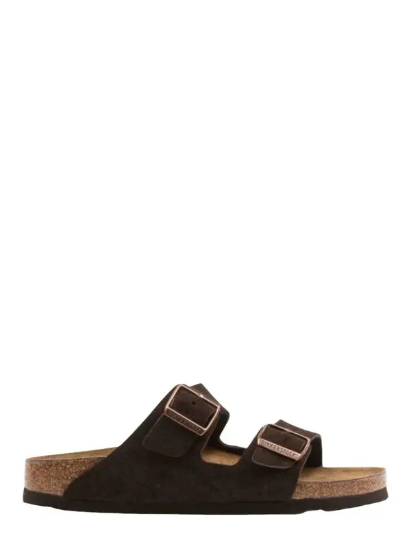 BIRKENSTOCK Arizona Suede Sandals - Coffee
