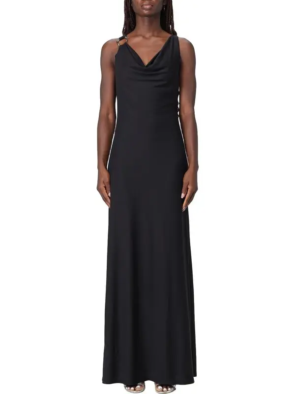 Ralph Lauren Cowl Neck Maxi Dress - Black