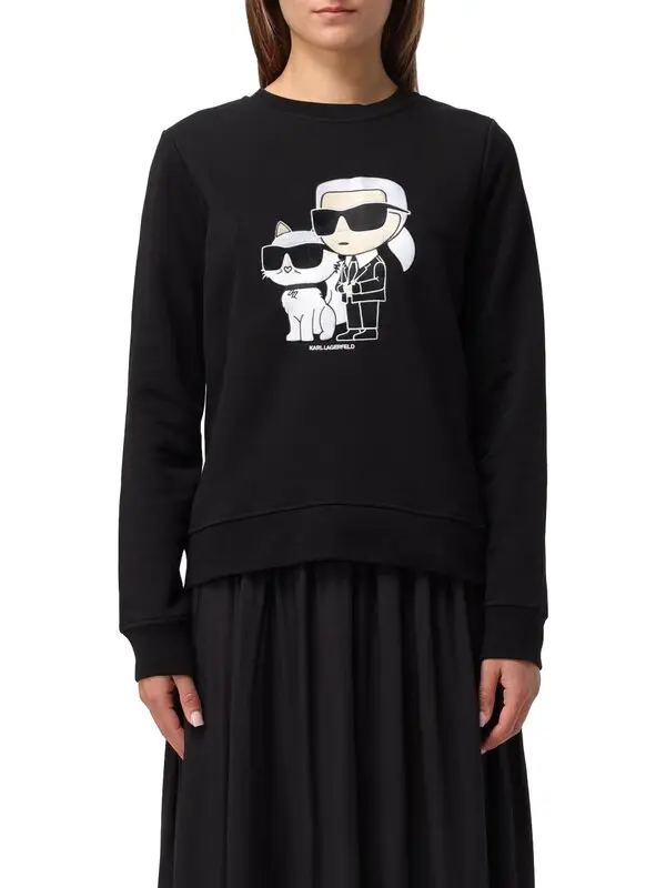 Karl Lagerfeld Graphic Sweatshirt - Black