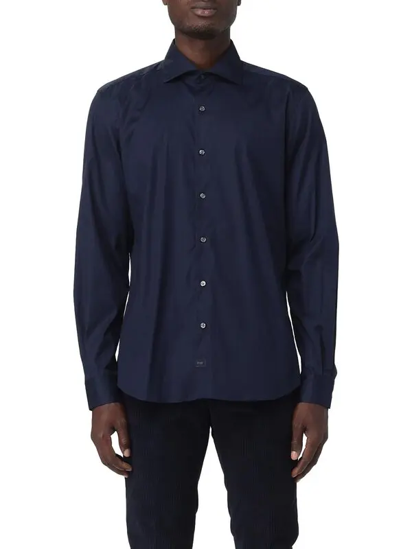 FAY Shirt Colour - Navy