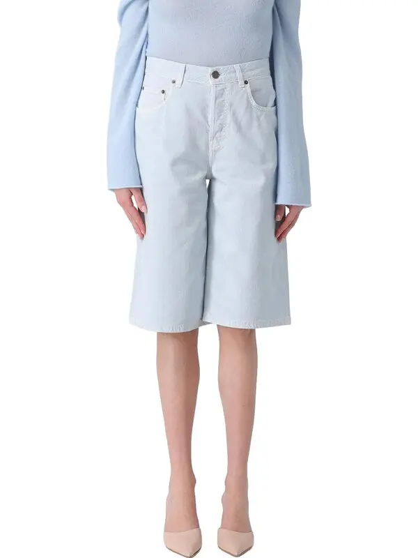 HAIKURE Blend Knee-length Shorts - Denim