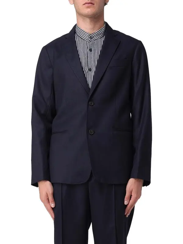 Emporio Armani Tailored Blazer - Blue