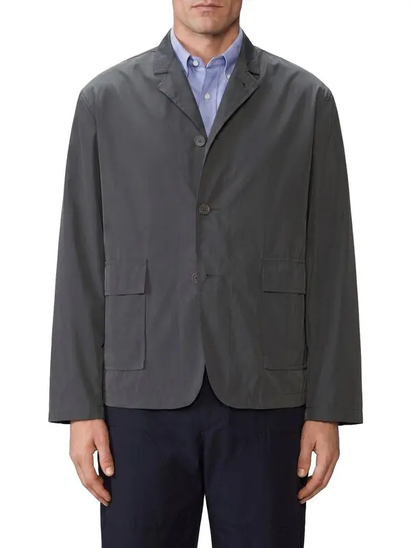 Thom Browne Recycled Nylon Blazer - Grey