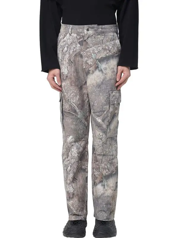 REPRESENT Camouflage Cargo Trousers - Multicolor