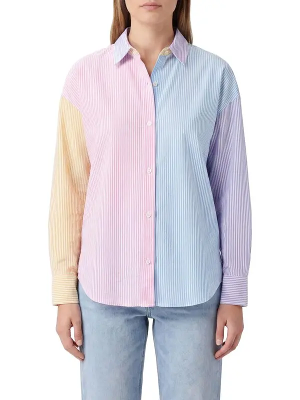 MC2 SAINT BARTH Sangallo Lace Shirt - Pink