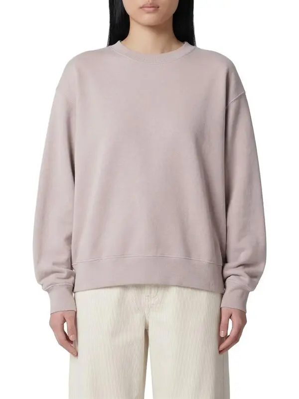 GOLDEN GOOSE Basic Cotton Sweatshirt - Grey