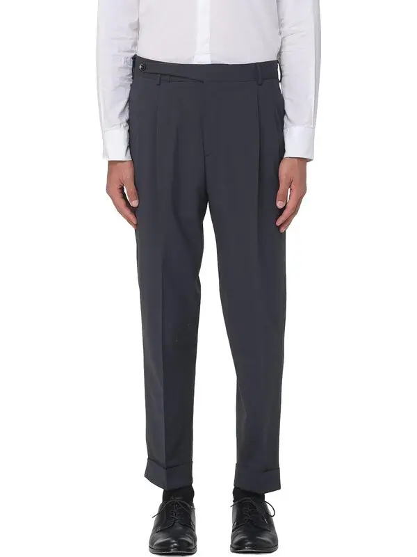 PT TORINO Gabardine Trousers - Grey