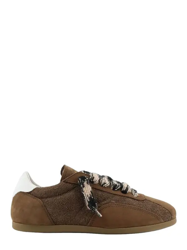 REPRESENT Low-pro Nubuck And Suede Sneakers - Brown
