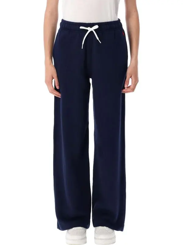 Polo Ralph Lauren Wide Leg Trousers - Blue