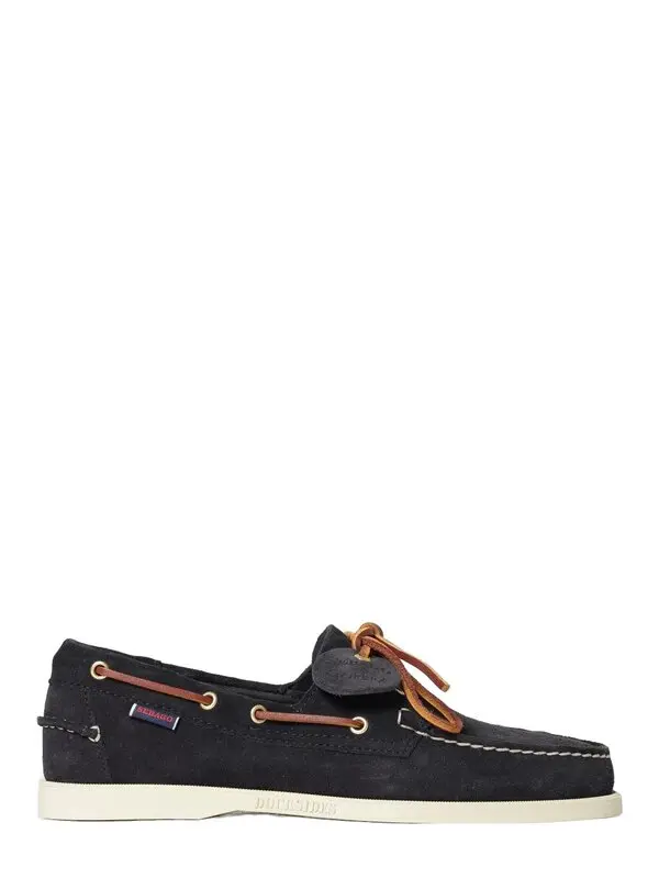 SEBAGO Artisan Suede Boat Loafers - Blue