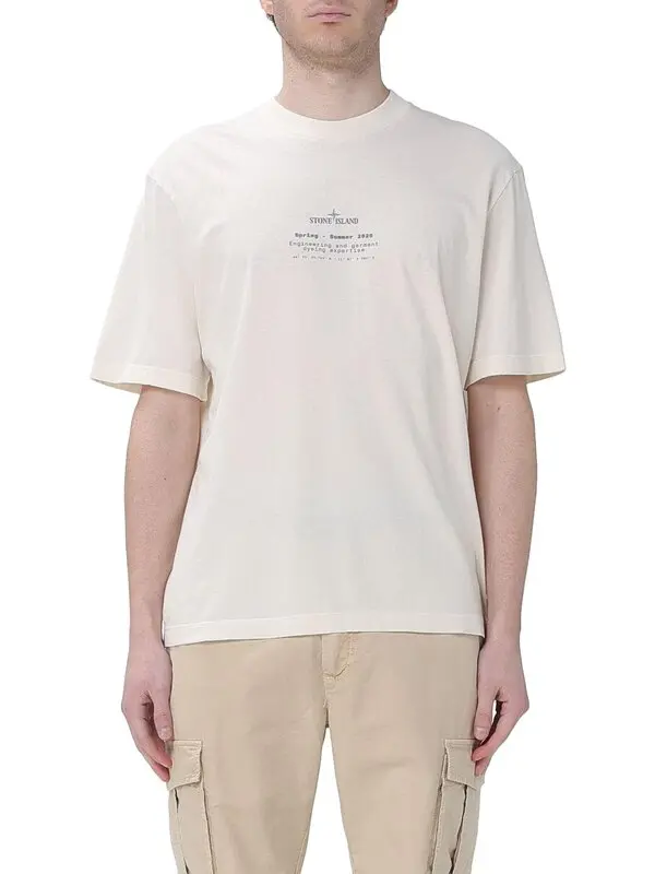 Stone Island T-shirt Colour - Ivory