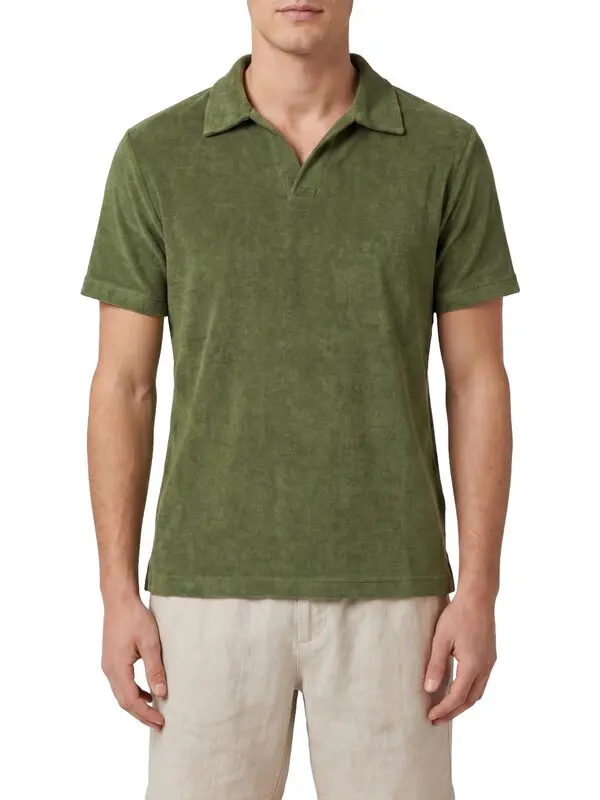 MC2 SAINT BARTH Cotton Polo Shirt - Military