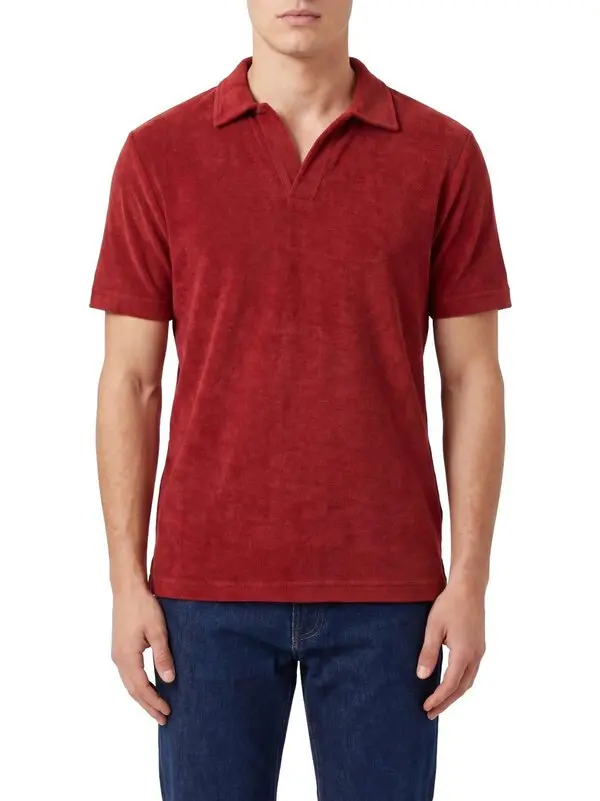 MC2 SAINT BARTH Cotton Polo Shirt - Red