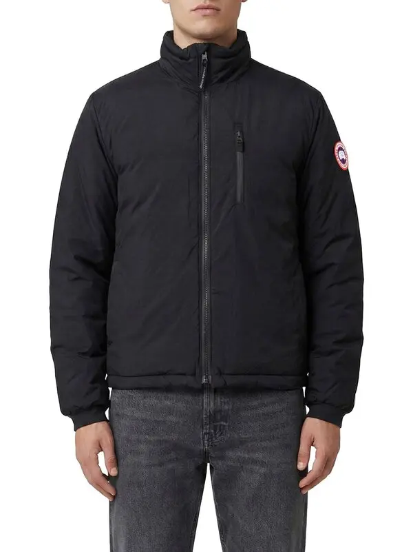 Canada Goose Lodge Padded Nylon Down Jacket - Black