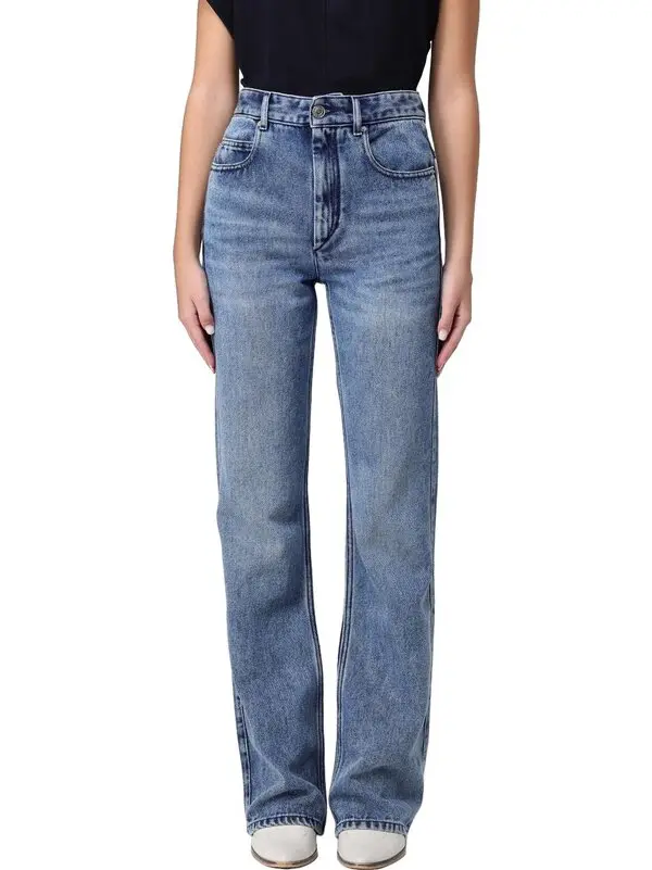 Isabel Marant Étoile High-rise Wide-leg Jeans - Denim