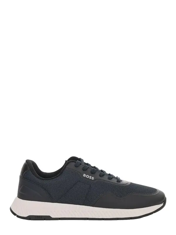BOSS Low Top Trainers - Blue