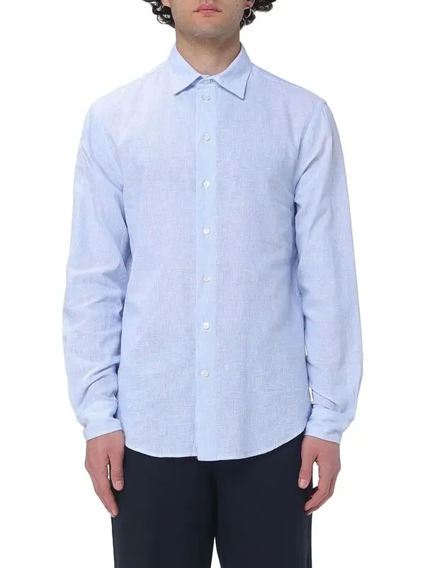 Emporio Armani Shirt Colour - Gnawed Blue