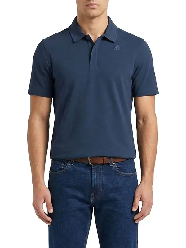 K-WAY Cotton Polo Shirt - Blue