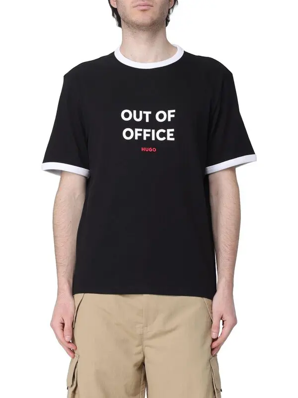 Hugo Out Of Office Cotton T-shirt - Black