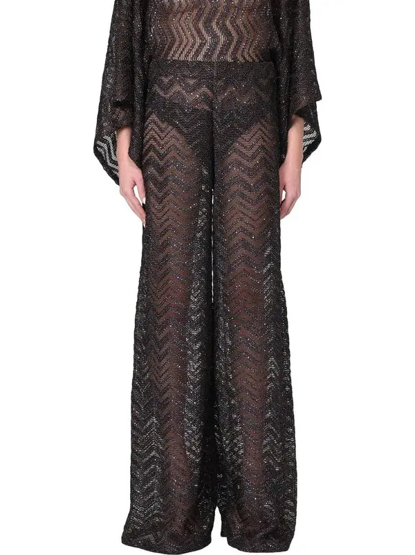 Missoni Wide Leg Trousers - Brown