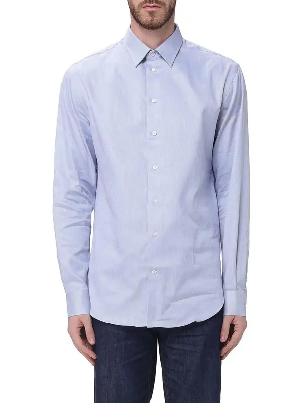 Emporio Armani Shirt Colour - Gnawed Blue