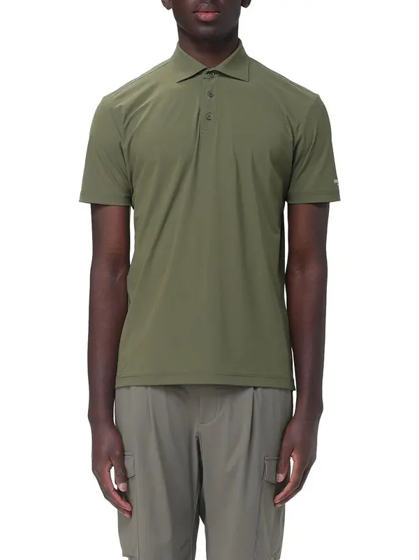 PEOPLE OF SHIBUYA Cotton Polo Shirt - Tobacco