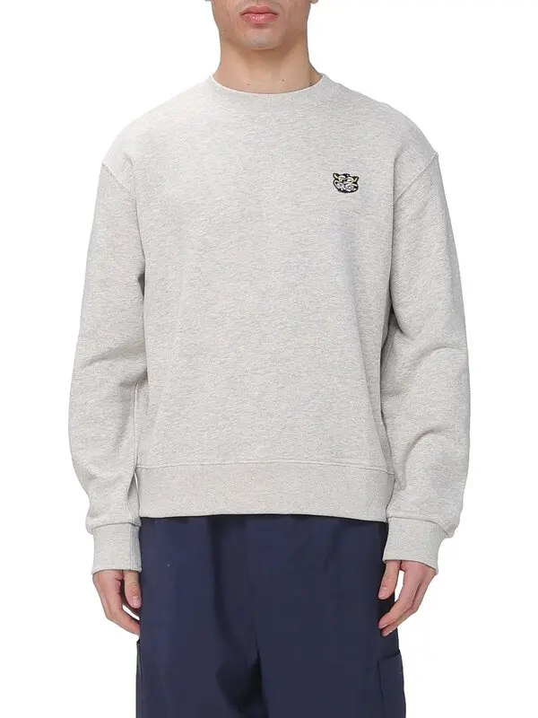 Kenzo Embroidered Tiger Crewneck Sweatshirt - Grey
