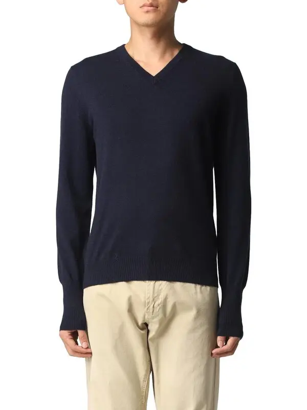 BALLANTYNE Jumper Colour - Navy