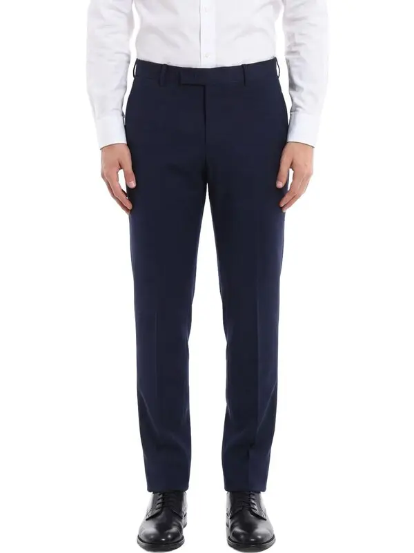 PT TORINO Stretch Cotton Tailored Trousers - Black