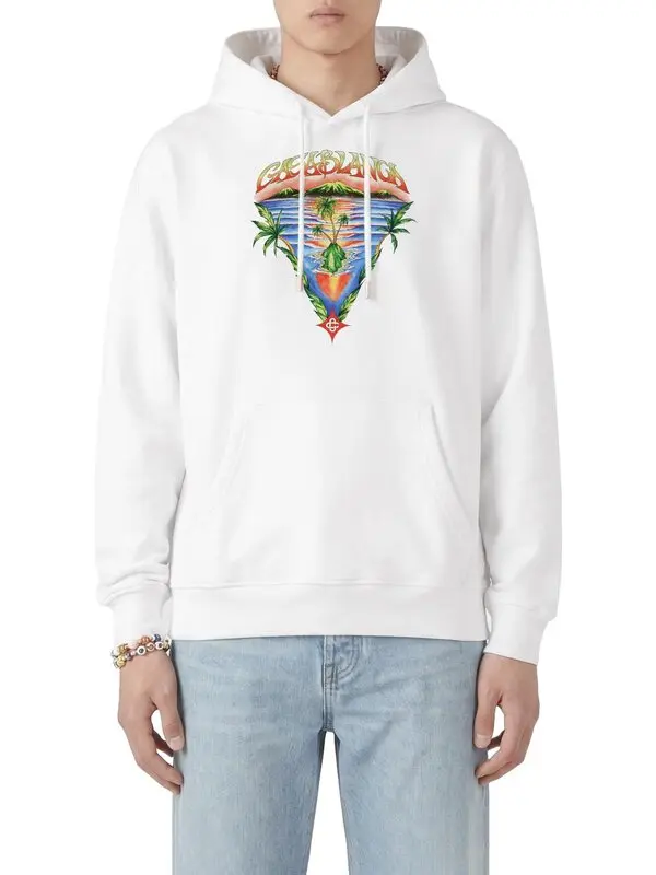 Casablanca Sweatshirt Colour - White 1